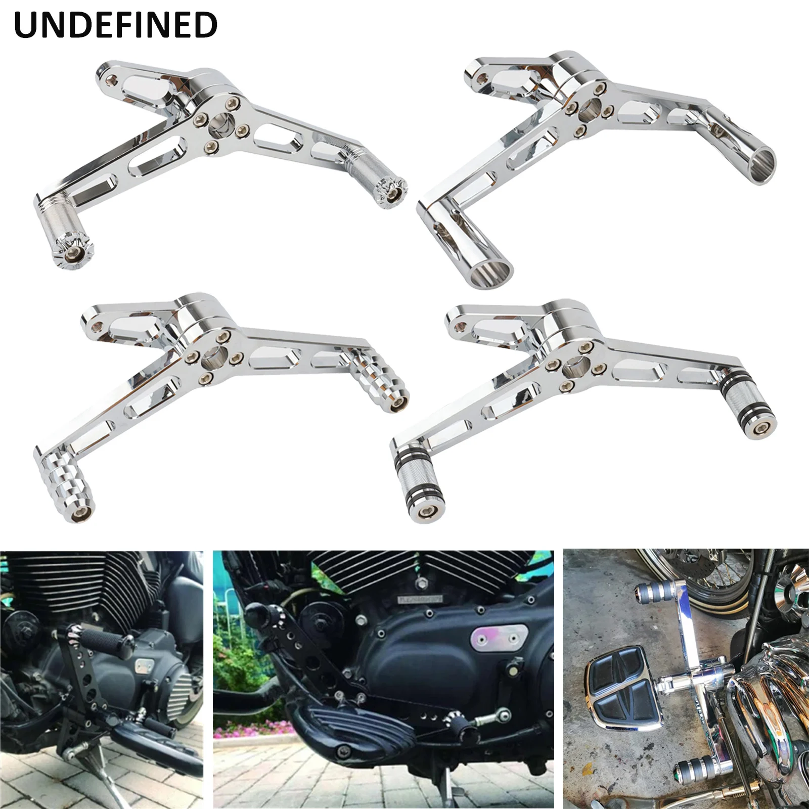 Motorcycle-Shifter-Peg-Foot-Pegs-Forward-Control-Front-Heel-Toe-Shift ...