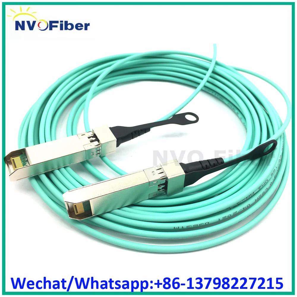 10G 25M OM3 AOC Cable,10Gb/s SFP+ 25Mtrs OM3 AOC Active Optic Cable ...