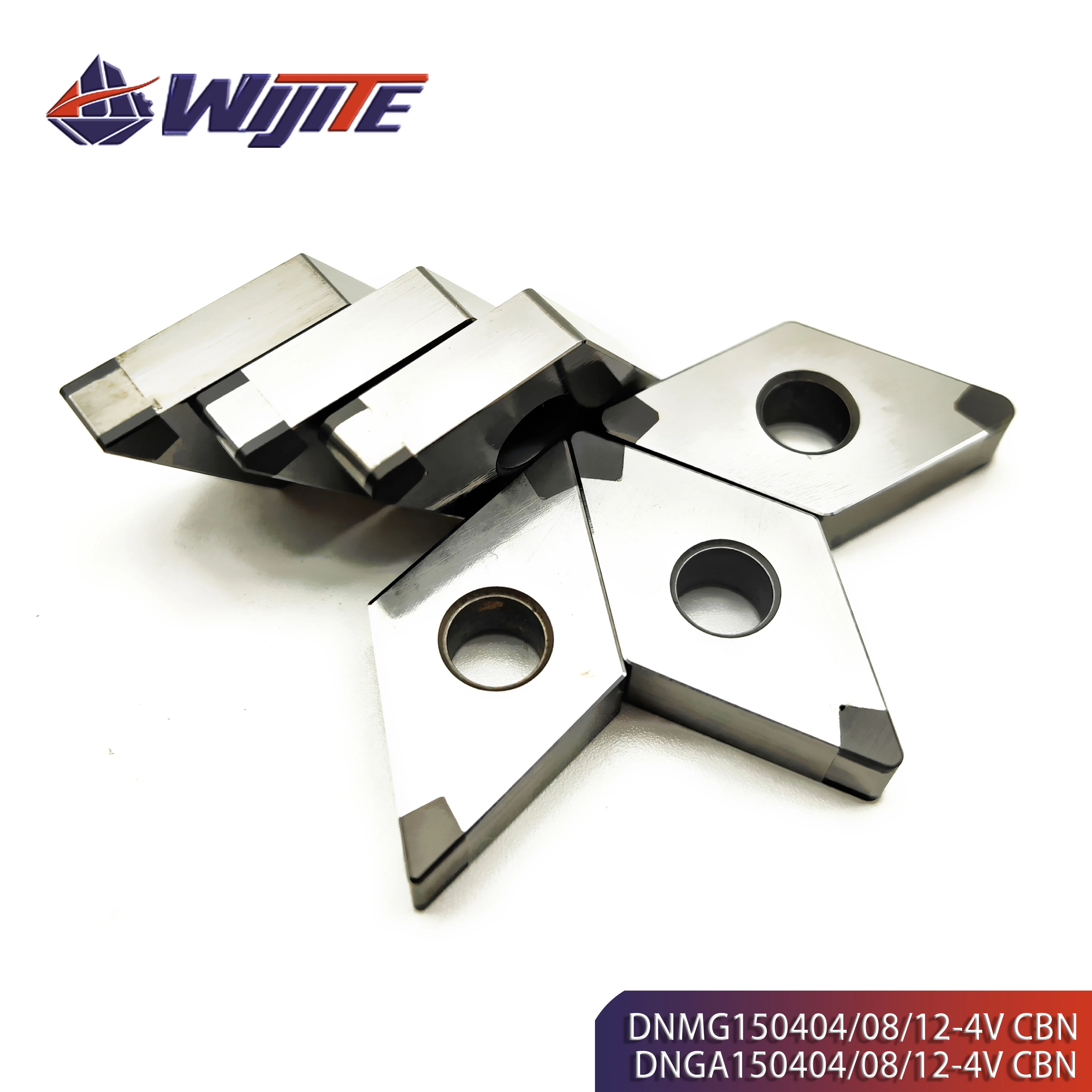 CBN DNGA150404 08 DNMG150404 08 12 4V 공작 기계, 경화강 주철과 같은 고경도 재료 선삭 가공 ...