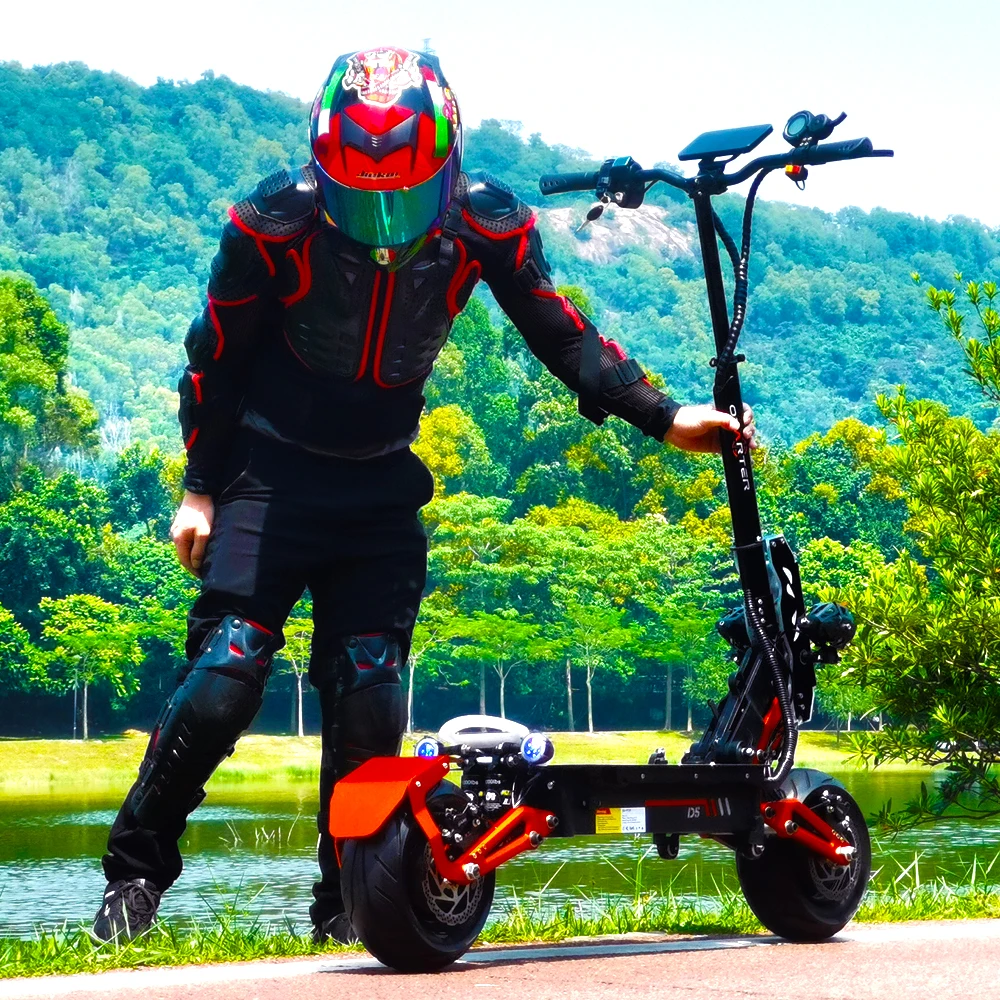 5000w dual drive dual motor adult electric scooter 12 inch off-road ...