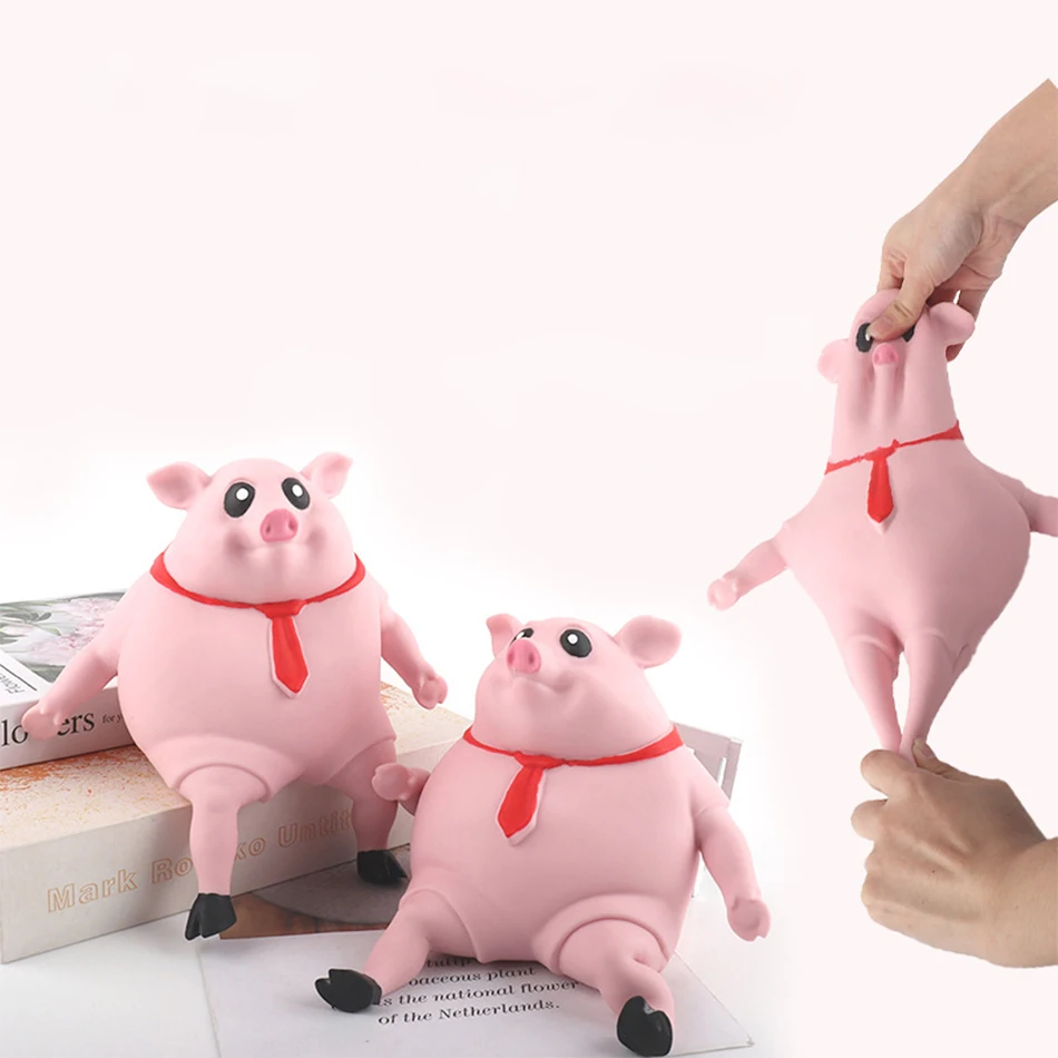New-Cartoon-Cute-Pink-Piggy-Toys-for-Ventilating-Squeezing-and-Relaxing ...