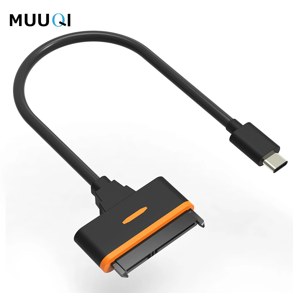 SATA to USB C Cable, USB 3.1 Type-C to 2.5” SATA III Hard Driver ...
