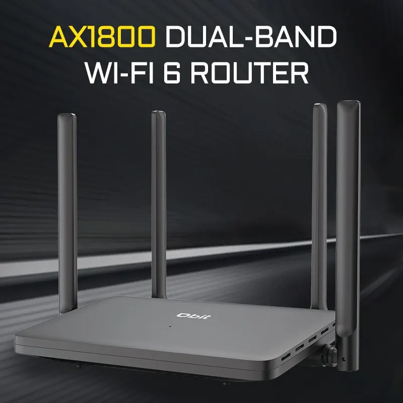 DBIT-AX1800-Wifi-Router-2-4GHz-5-8GHz-Dual-Band-Gigabit-High-Speed-Wifi ...