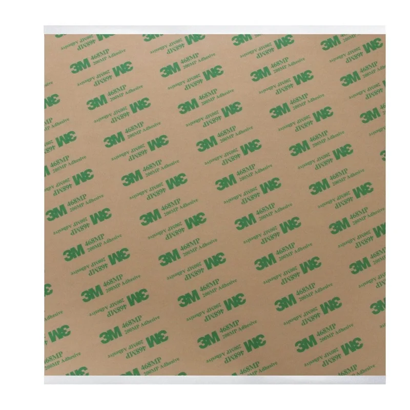 3M Adhesive Transfer Tape 468MP, Transparent 304.8mmx304.8mm/5pcs ...