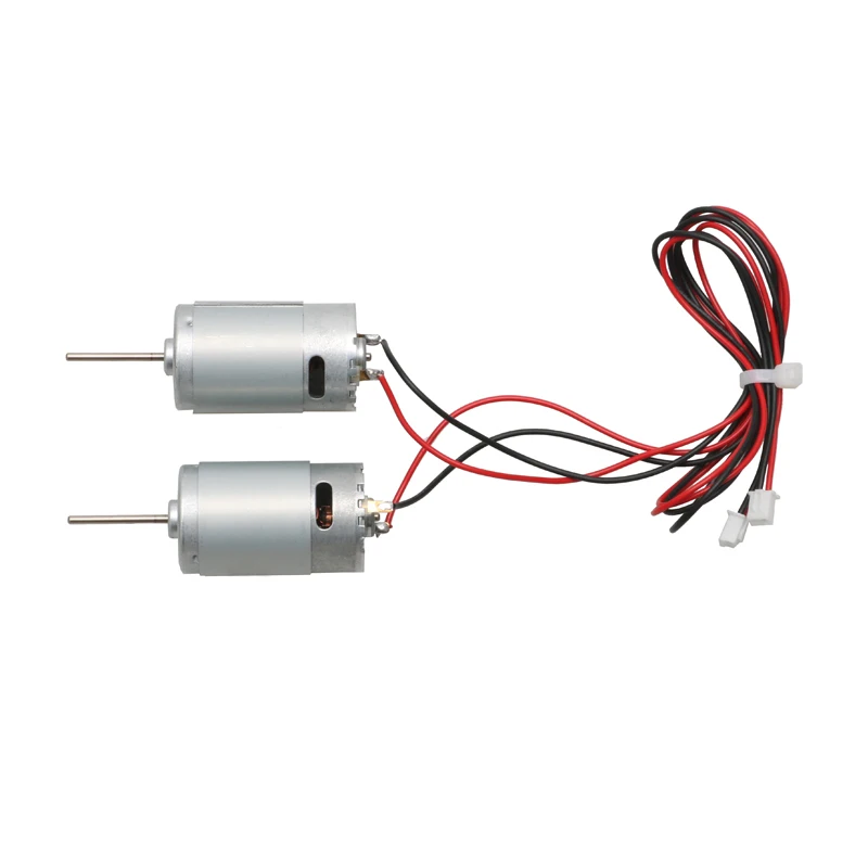 1pair Diy Rc Tug Bait Boat Micro Built-in Motor 390 With Wire 12v ...