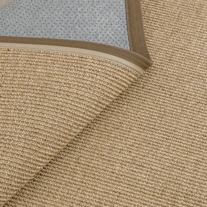 Nordic-Straw-Woven-Sisal-Carpet-Tatami-Jute-Rugs-for-Living-Room ...
