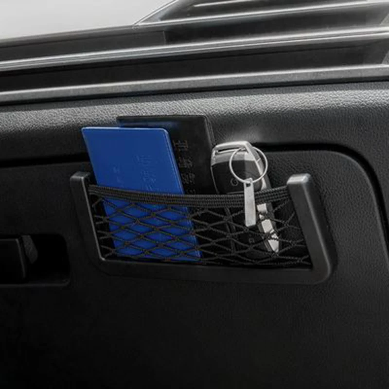Car-Organizer-Mesh-Phone-Holder-Auto-Accessories-for-Skoda-Octavia-2 ...