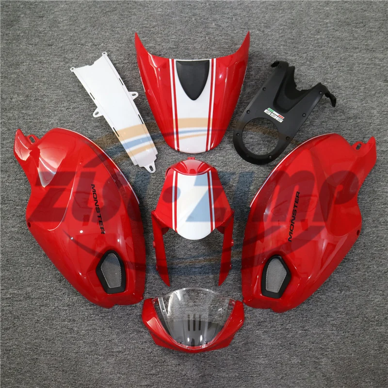 Motorcycle-Full-Body-Fairings-Part-Kits-DUCATI-Monster-696-796-1100 ...