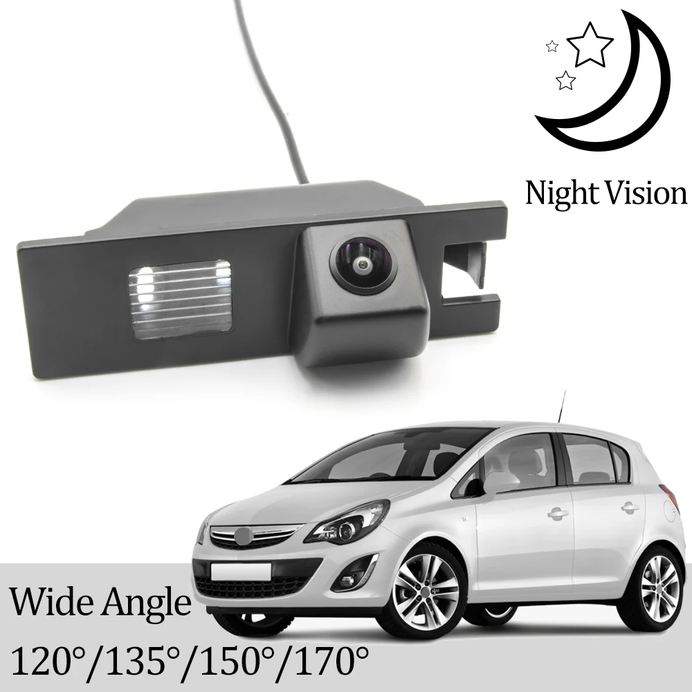 CCD-HD-AHD-Fisheye-Rear-View-Camera-For-Opel-Corsa-C-D-2000-2015-Car ...
