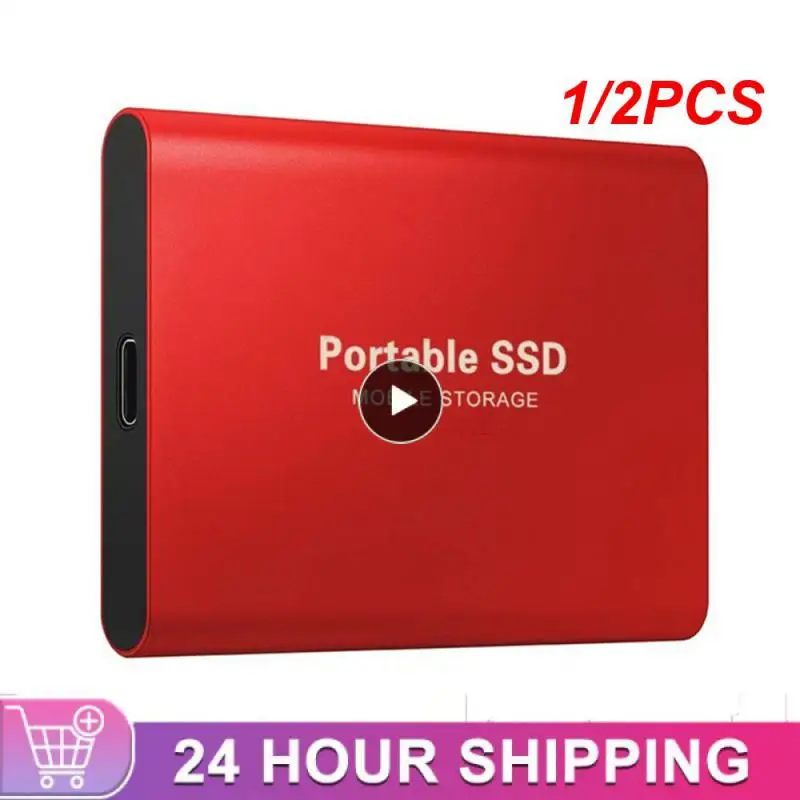 1-2PCS-Portable-SSD-1TB-High-speed-Mobile-Solid-State-Drive-500GB ...