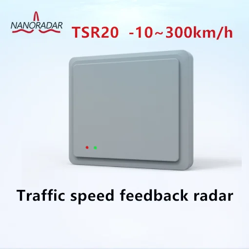 Nanoradar TSR20 다중 레인 트래픽 모니터링 용 24GHz 마이크로 웨이브 (MMW) 레이더 센서, 속도 피드백 10 ...