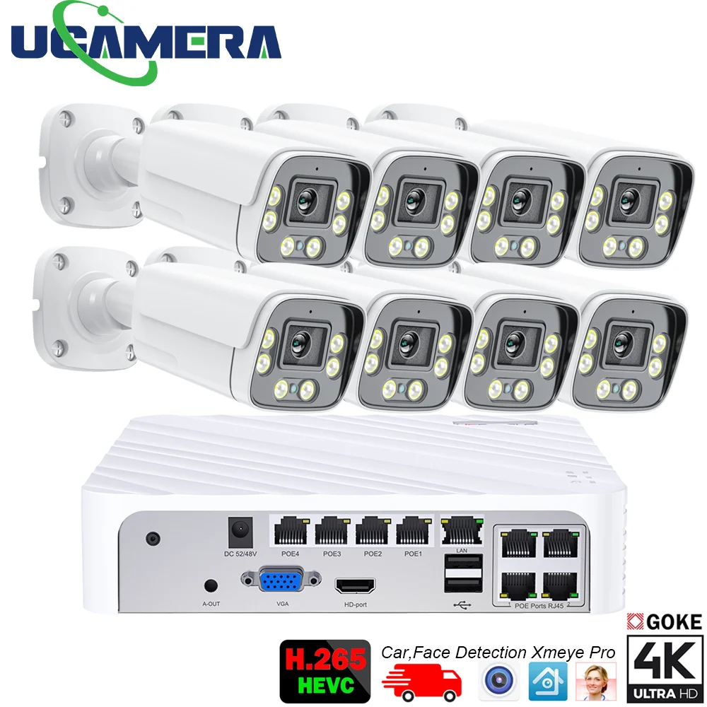 Security-Camera-System-8CH-4K-8MP-HD-POE-NVR-Kit-Two-Way-Audio-CCTV-AI ...