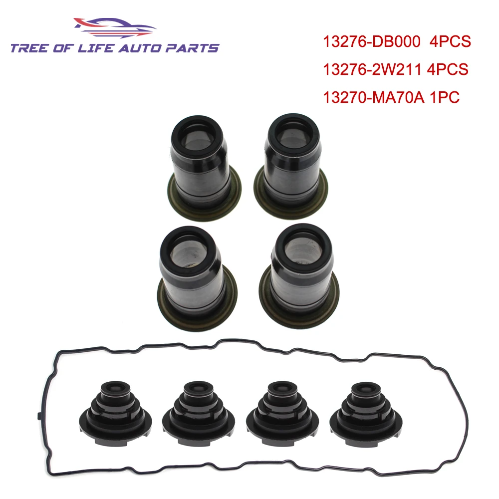New Fuel Injector Seal Rocker Cover Gasket Kit For Nissan Patrol Y61 GU ...