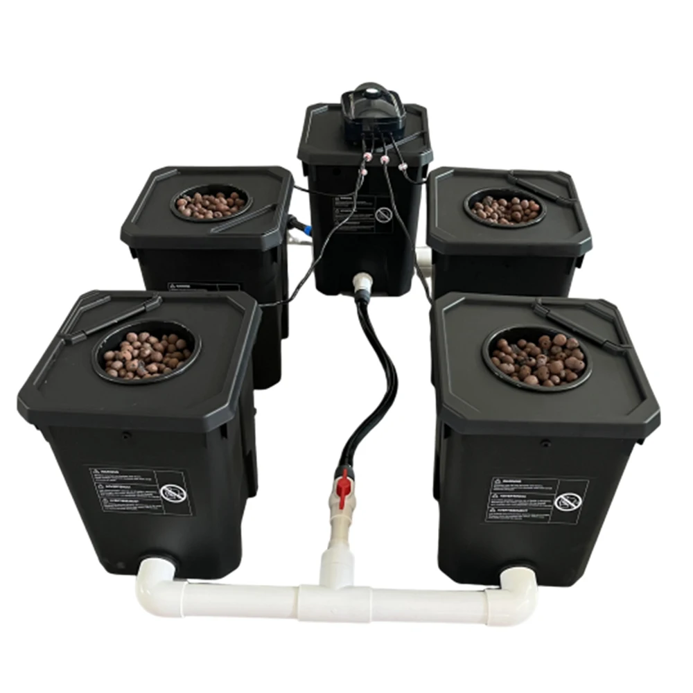 Garden-RDWC-6gallon-clone-bucket-hydroponics-system-4-grow-pot-system ...