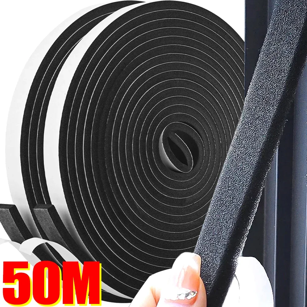 Window-Sealing-Strips-Self-adhesive-Foam-Door-Window-Seam-Windproof ...