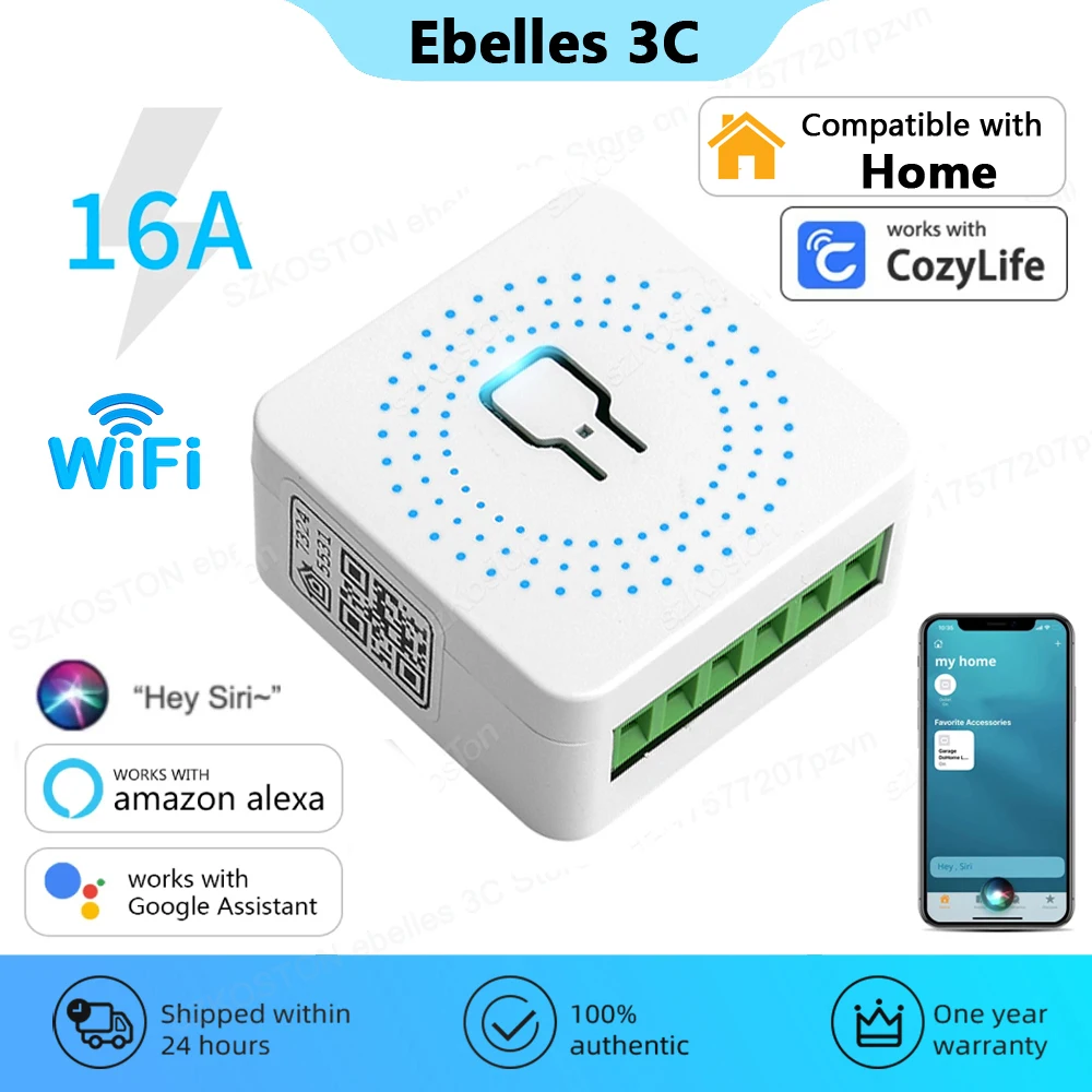 16A-for-Homekit-Smart-WiFi-Switch-2way-Control-Switch-Mini-Smart-Breaker-Cozylife-Voice-Control ...