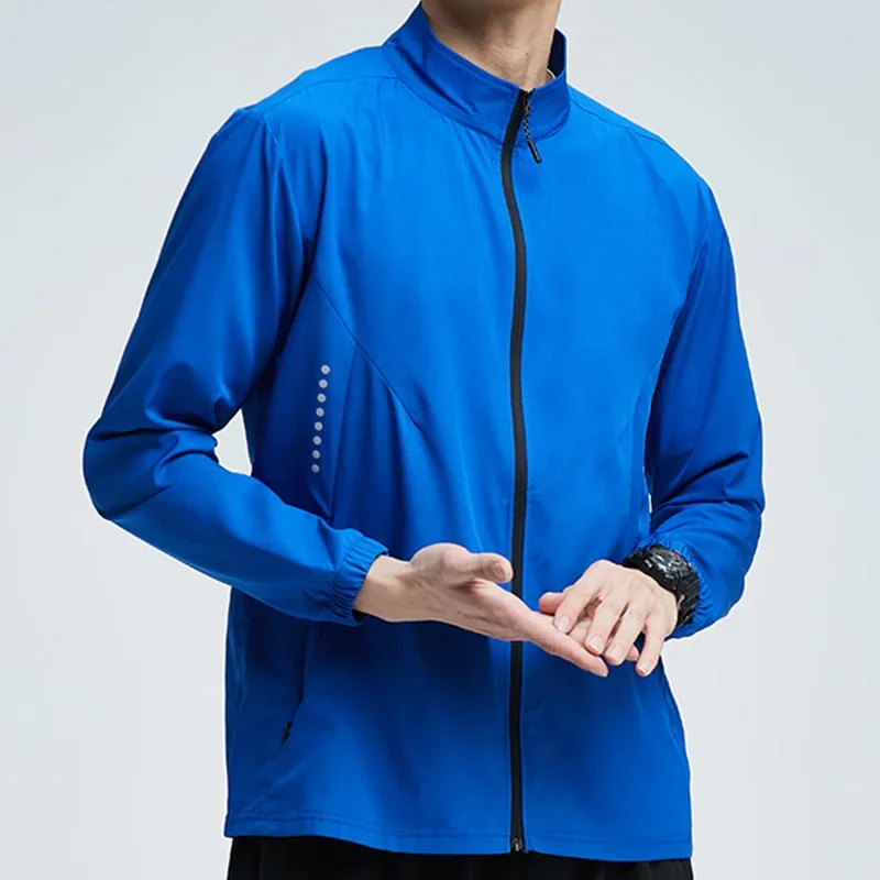 Men-Running-Training-Elastic-Coat-Gym-Tight-Jacket-Outdoor-Cycling ...