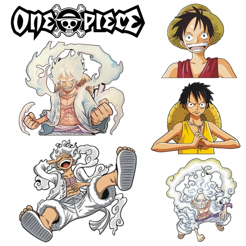 One-Piece-Luffy-Sticke-Cartoon-Anime-Car-Reflective-Strips-Warning ...