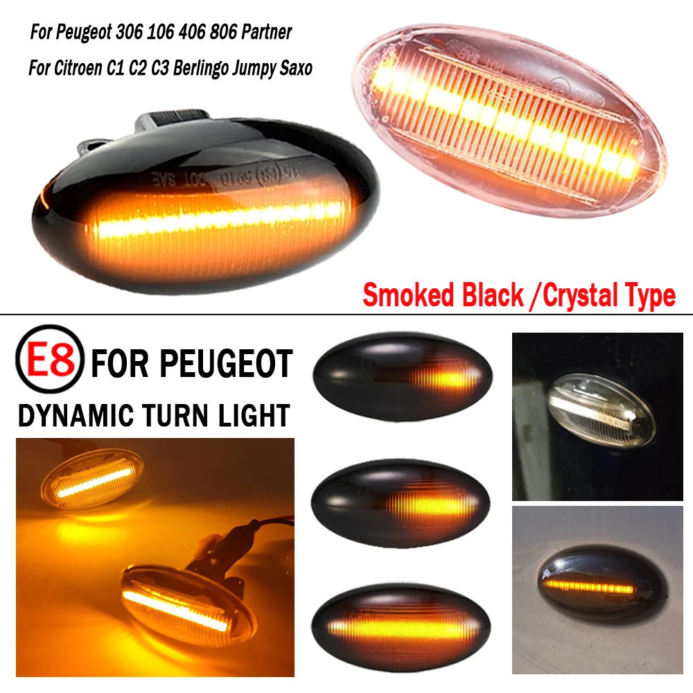 For-Citroen-C1-C2-C3-C4-C5-C6-Xsara-Picasso-Berlingo-Jumpy-Led-Dynamic ...
