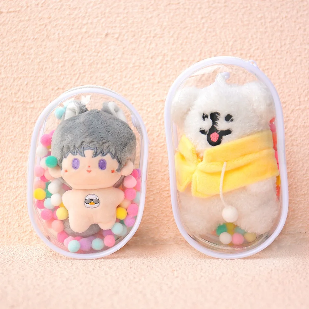 Clear-Outdoor-Bag-New-Style-Mini-Kawaii-Plush-Dolls-Storage-Pouch-For ...