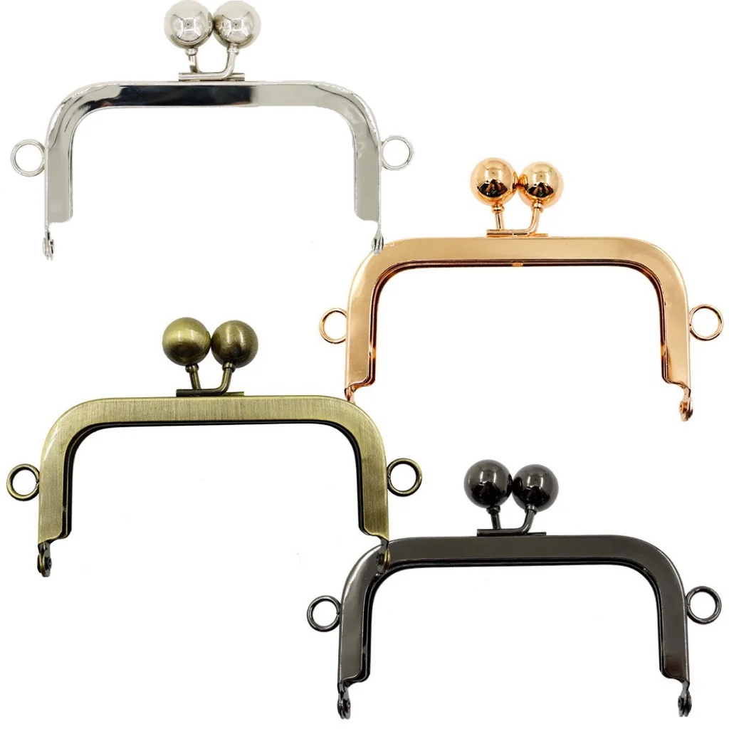 10-5cm-Square-Screw-No-Hole-Purse-Frame-DIY-Kiss-Lock-Bag-Coin-purse ...