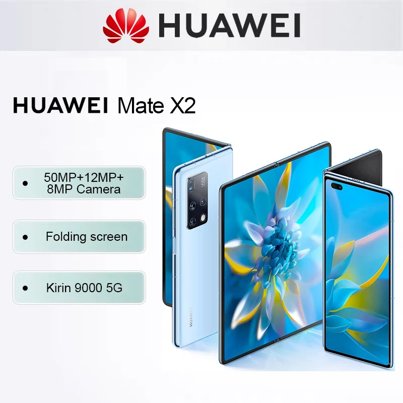 Huawei-Mate-X2-Smartphone-original-telefones-celulares-dobr-veis-OLED ...