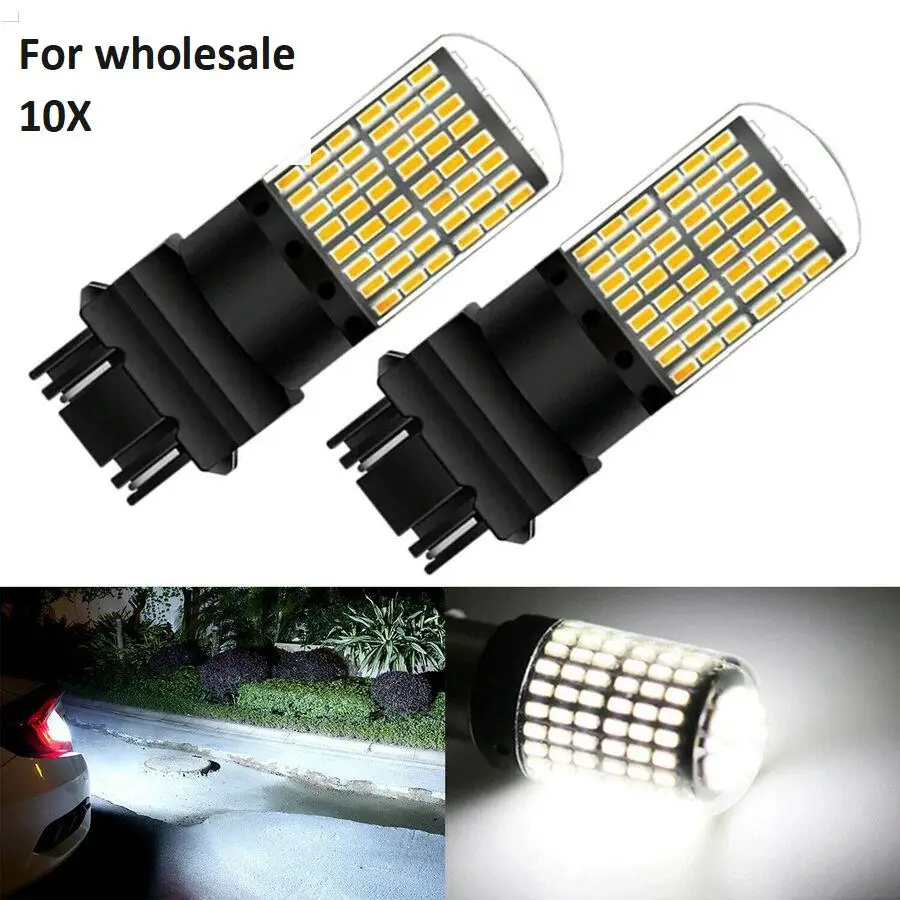 10X-for-wholesale-3157-3156-3057-144SMD-4014-LED-Brake-Parking-Turn ...