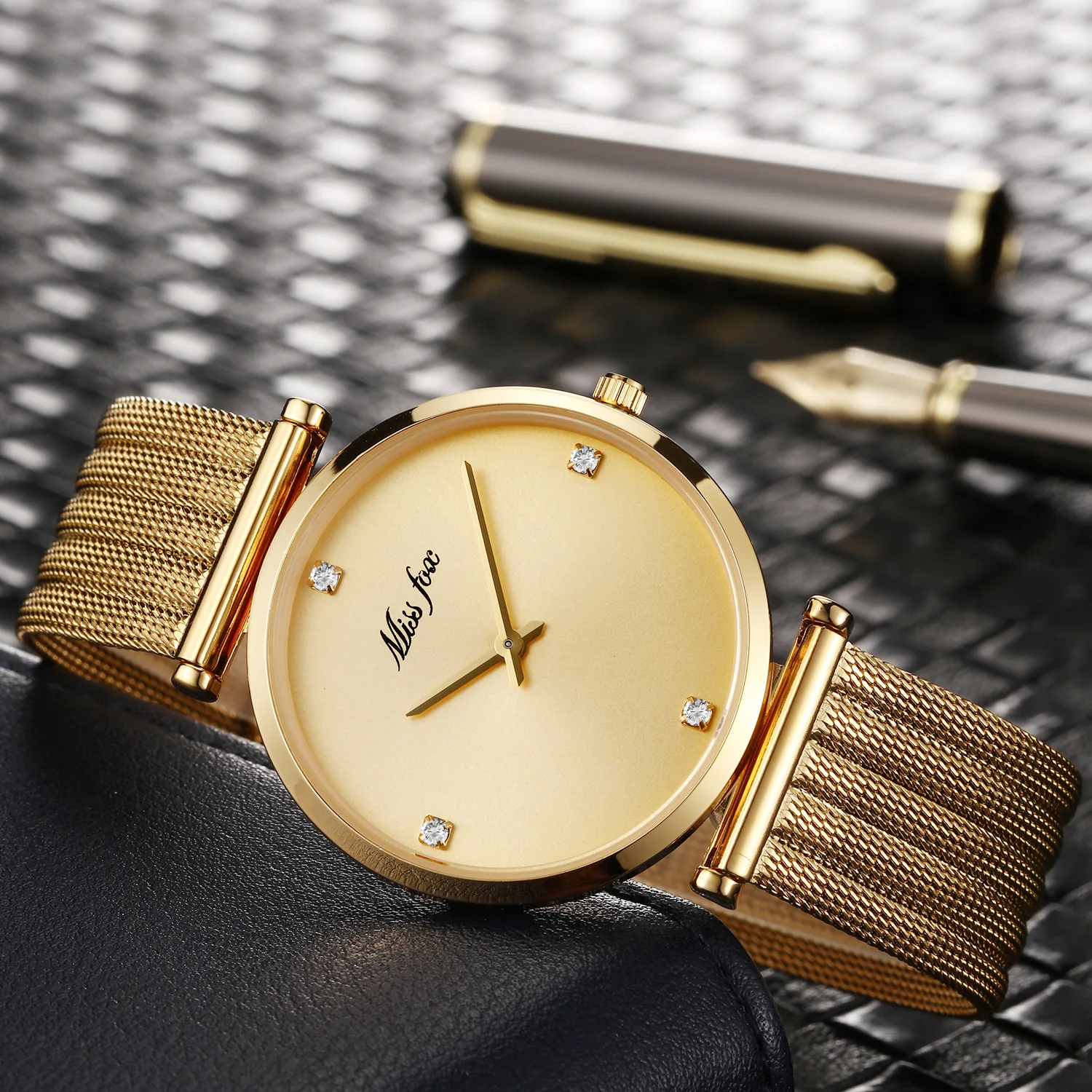UTHAI-W89-Women-s-Watch-Brand-Luxury-Gold-Classic-Simple-Ultra-Thin ...