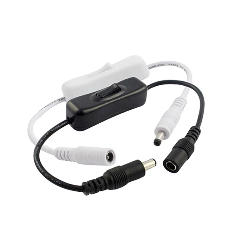 Light Touch ON/OFF Switch 5V 9V 12V 24V DC Male Female Button Rocker ...