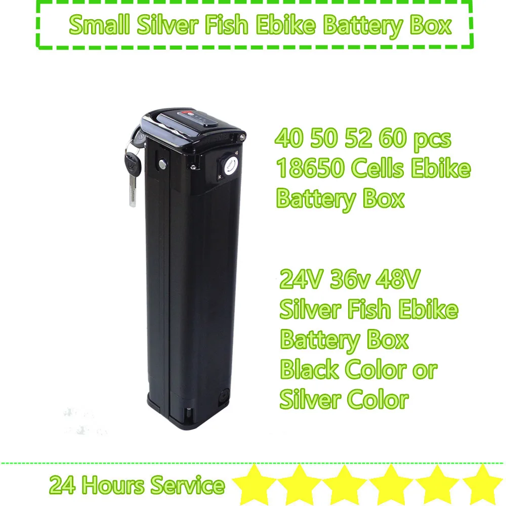 Small-Thin-Silver-Fish-Ebike-Battery-Box-24V-36V-48V-City-Bike-Folding ...