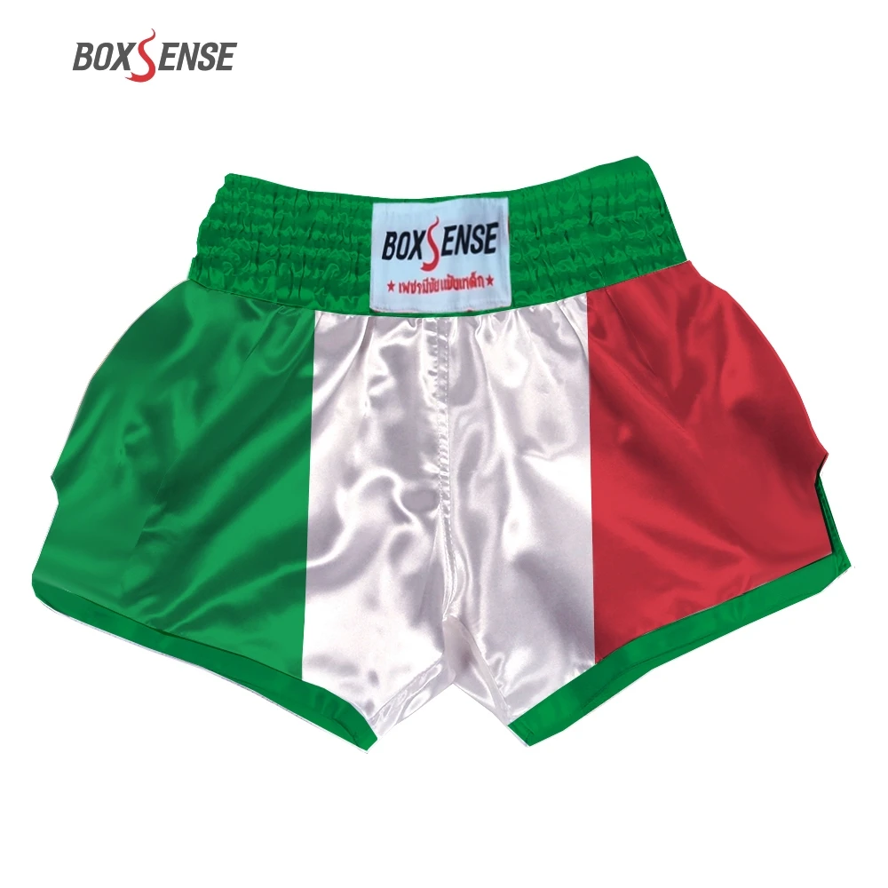 Muay-Thai-Fight-Shorts-Breathable-Kick-Boxing-Pants-Women-Men-MMA ...
