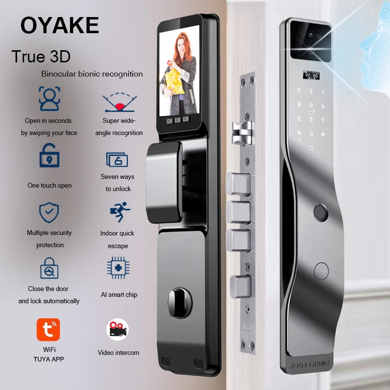 Tuya-wifi-lock-3D-face-smart-electronic-door-lock-with-camera ...