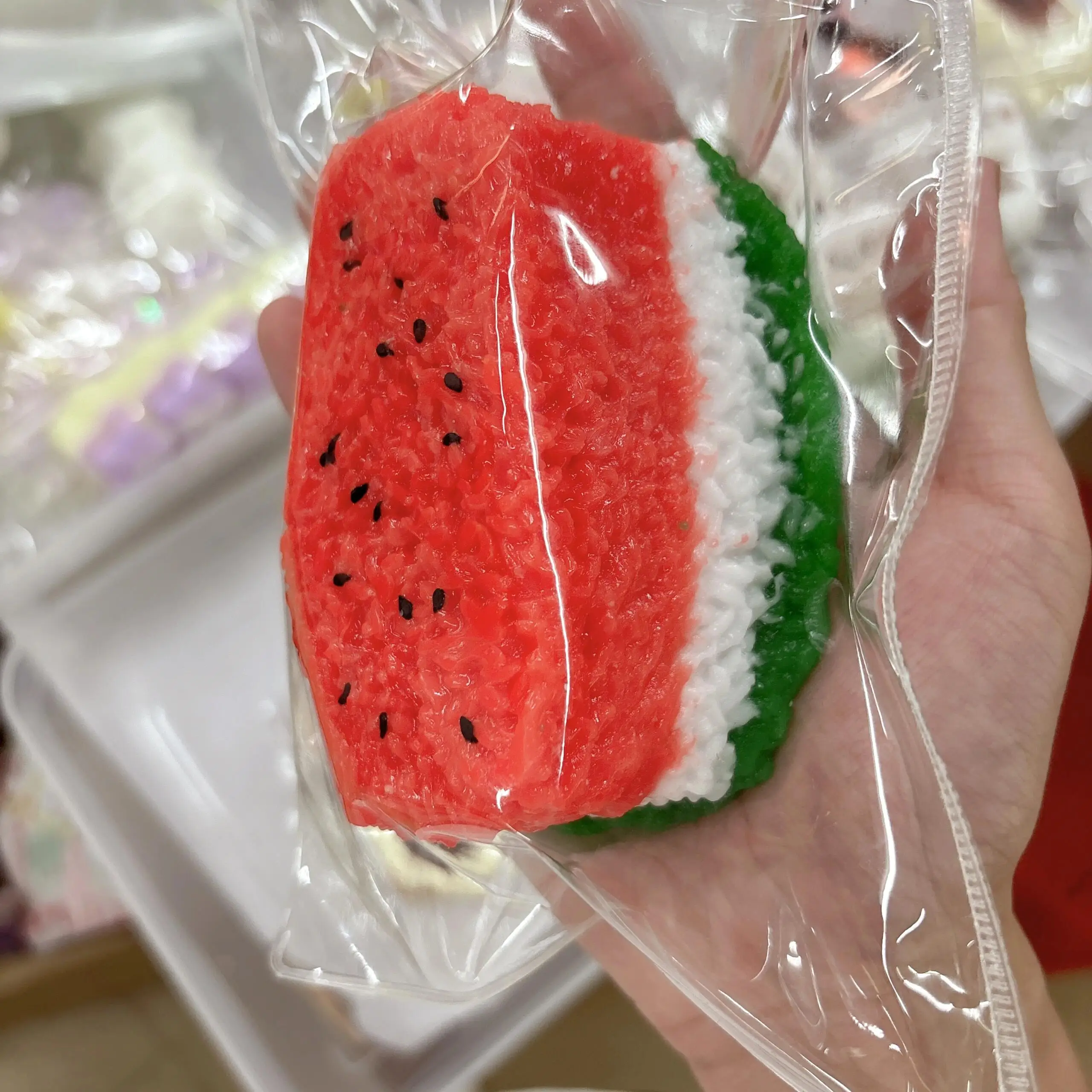 Taba-Squishy-Toy-Silicone-Watermelon-Rice-Cake-Watermelon-Juice-Cake ...