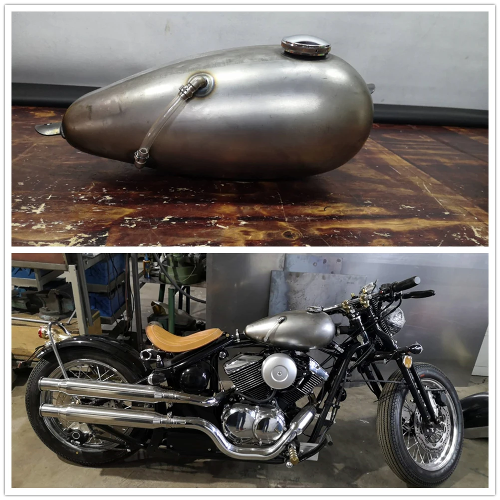 8L-Petrol-Gas-Fuel-Tank-With-Cap-For-Honda-Yamaha-Harley-Universal ...