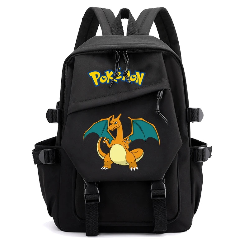 Kawaii Cartoon Pokemon Charizard Waterproof Backpack - KawaiiMerch.com