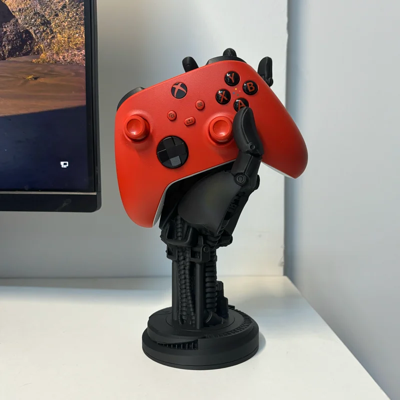 Cyberpunk-Robotic-Hand-Statue-Game-Controller-Stand-Support-Holder-For ...