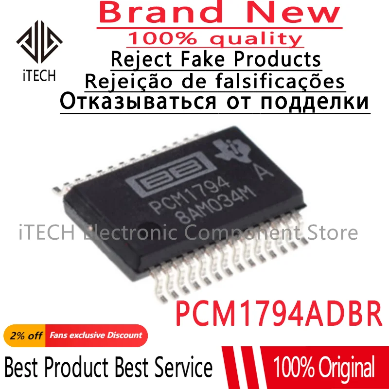 1PCS-100-New-Original-PCM1794ADBR-PCM1794ADB-PCM1794A-PCM1794-SSOP28 ...