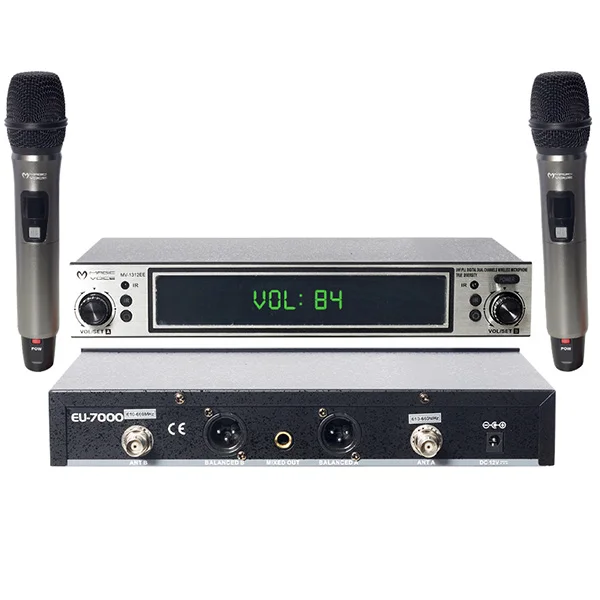 MAGICVOICE-MV-1312EE-UHF-2-HANDHELD-WIRELESS-VOLUME-COUNT-TRANSCEIVER ...