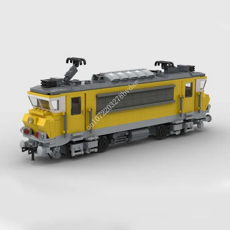 847PCS-High-Tech-MOC-Dutch-NS-1600-1800-Locomotive-City-Train-Model ...