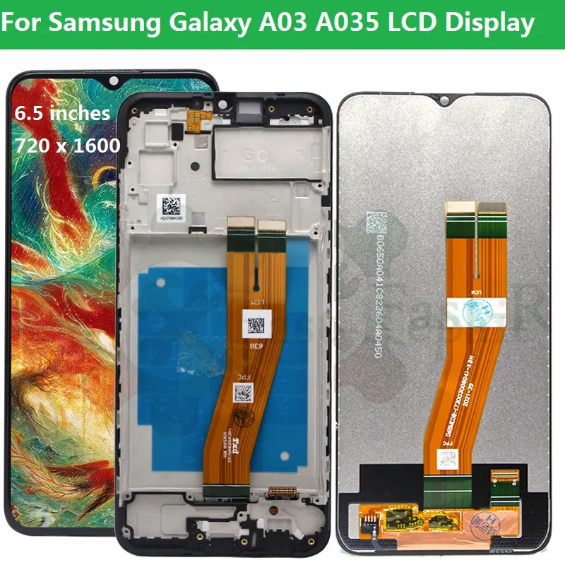 6-5-Samsung-Galaxy-A03-a0lcd-i-in-LCD-ekran-dokunmatik-ekran-Digitizer ...