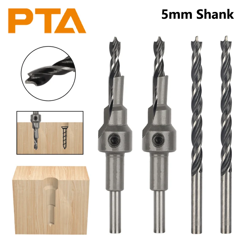5MM-Shank-Countersink-Router-Bit-for-Woodworking-Carbide-Cutter-Drill ...