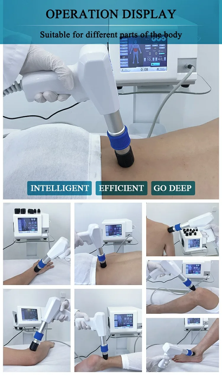 Pneumatic Shockwave Therapy System 11 in 1 - FitMed