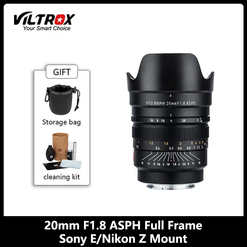 VILTROX-Full-Frame-Manual-Lente-de-Foco-Grande-Angular-Prime-Foco-Fixo ...