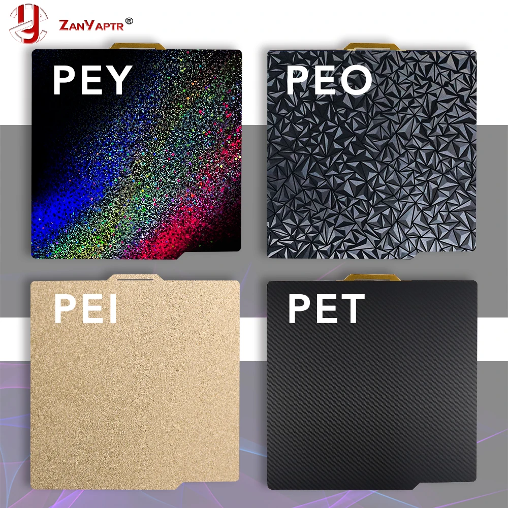 For-Bambu-Lab-x1-Build-Plate-PEI-PET-PEO-Sheet-257x257mm-Bed-Upgrade ...