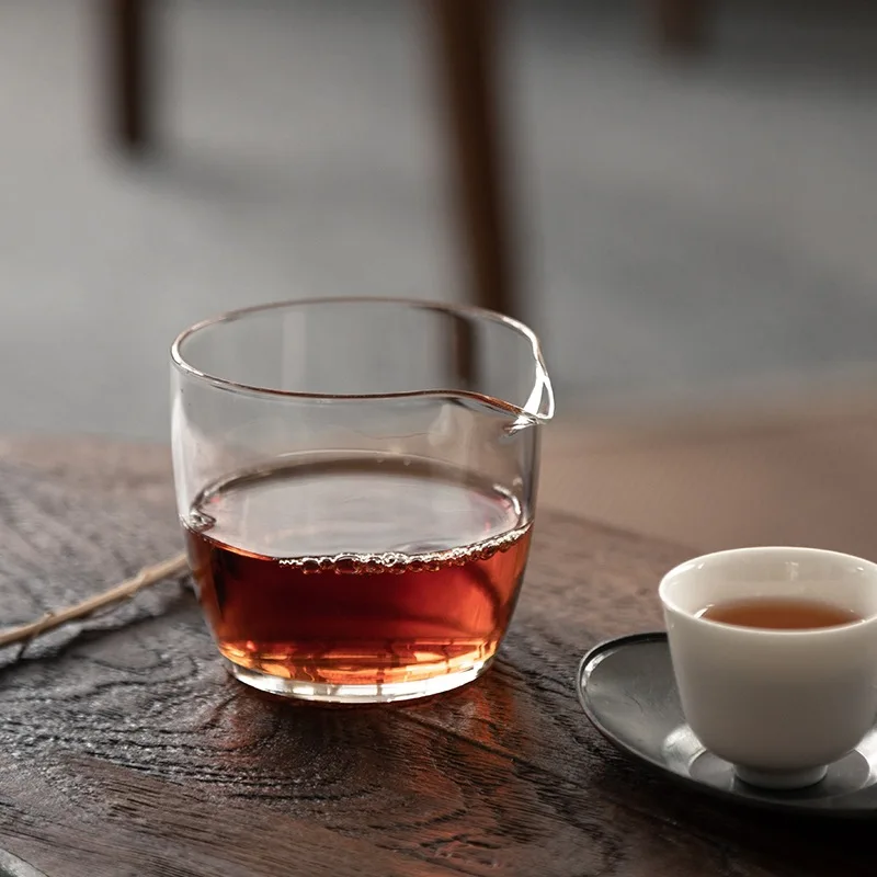 250ml Heat-resistant Glass Tea Pitchers Fair Cup Gongdaobei Kungfu Tea ...
