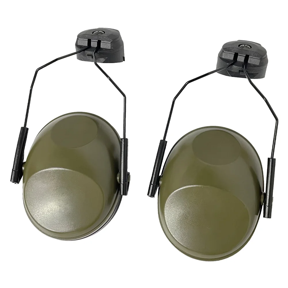 Safety Tactical Earmuffs Helmet Mounted Version Hunting Noise Reduction ...