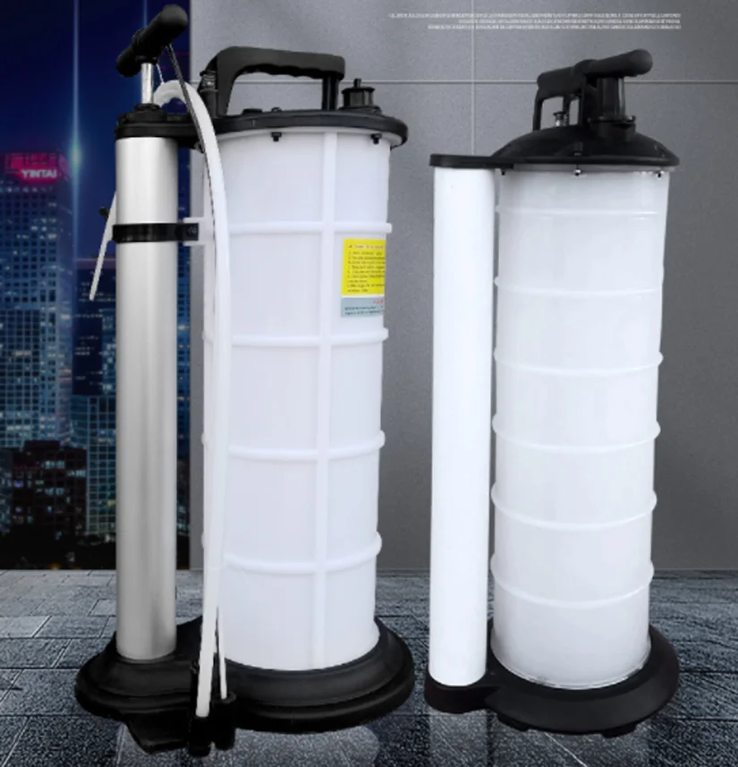 7L 9L Vacuum Oil Fluid Suction Extractor Changer Manual Car Fuel Pump Tank Remover