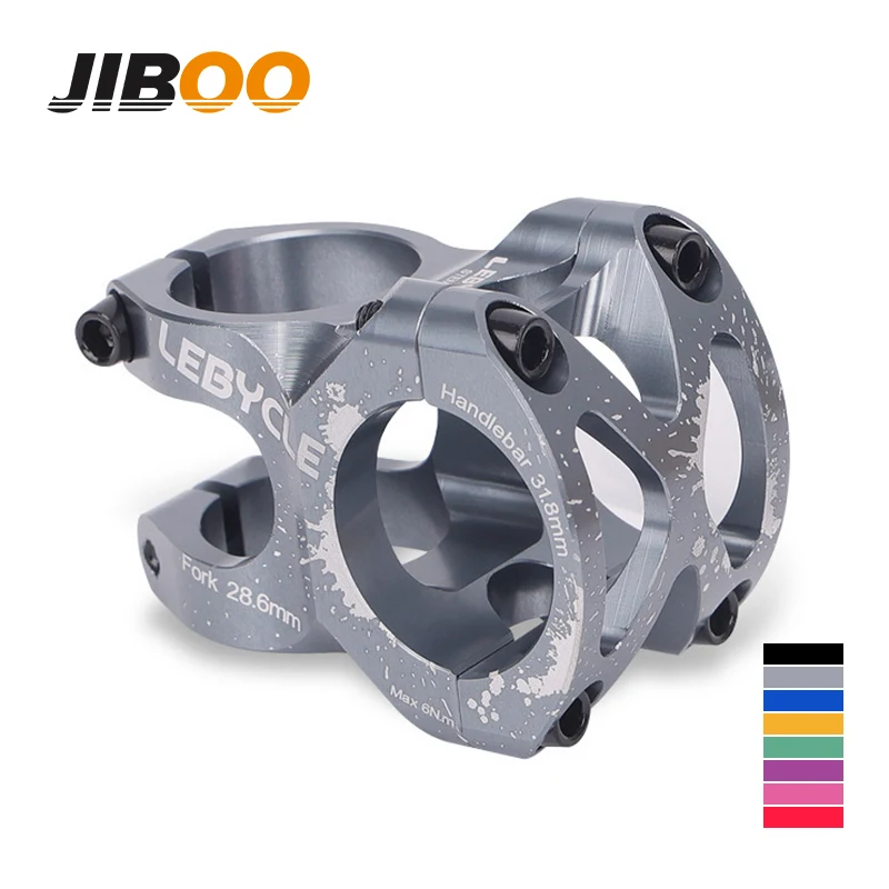 JIBOO-New-0-Degree-MTB-Bike-Stem-Reinforced-Aluminum-35mm-Power-Short ...