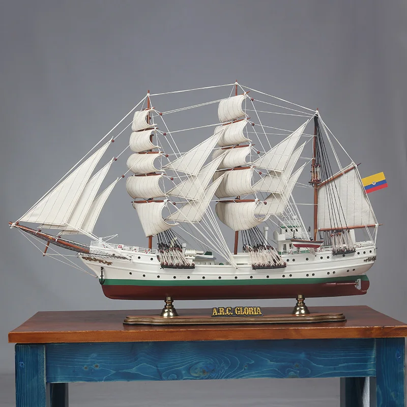 Russian-Glory-Ship-Model-80cm-100CM-European-Wooden-Simulation-Sailboat ...