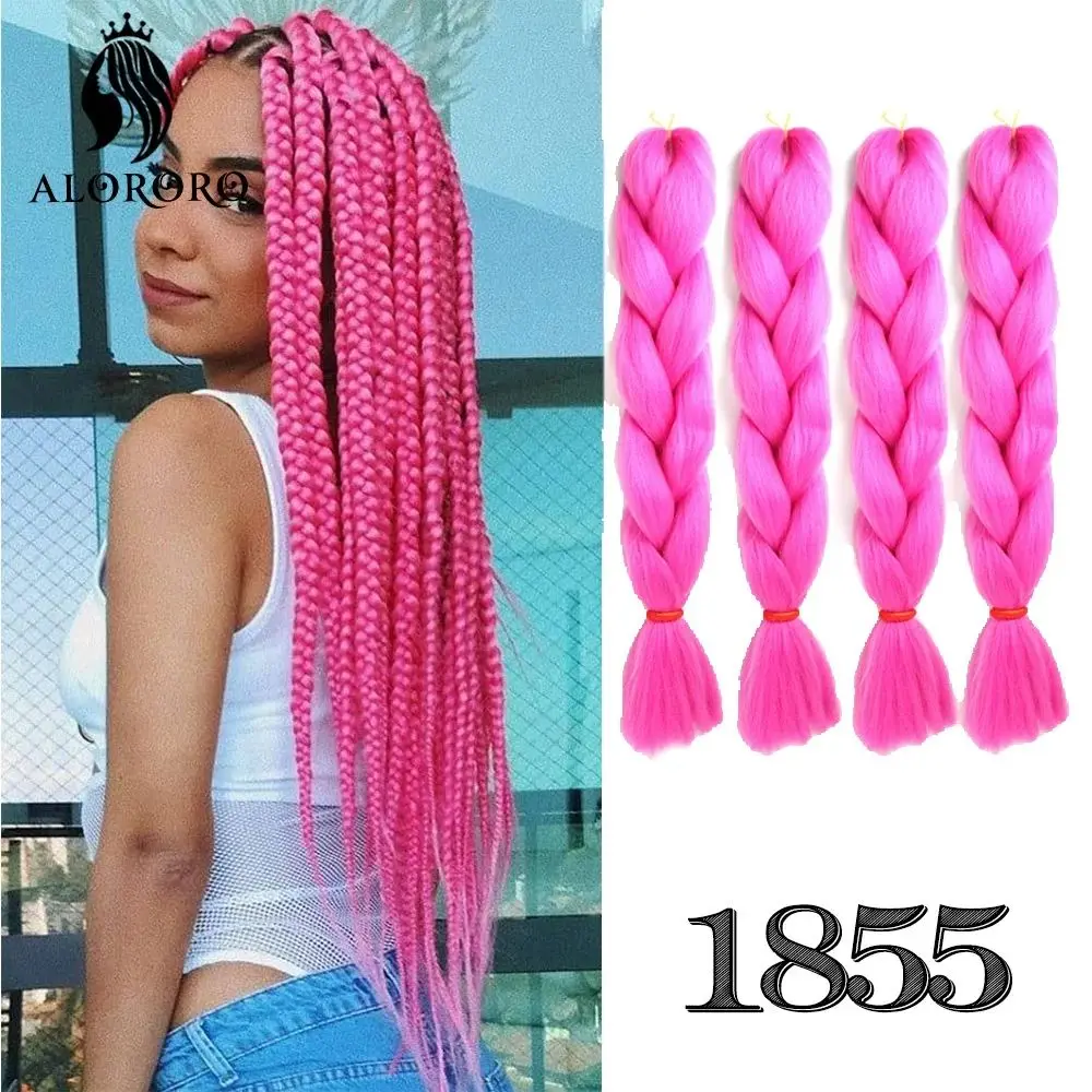 Fake Braided Hair That Actually Works: Real-World Review of 4Pcs Pink ...